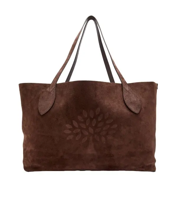 Mulberry Fleece-lined Tote Bag - Red
