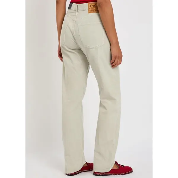 Polo Ralph Lauren Mid-rise Straight-leg Corduroy Pants