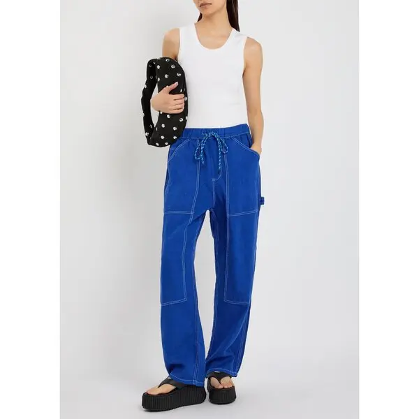 Rag & Bone Loose Straight-leg Linen Pants