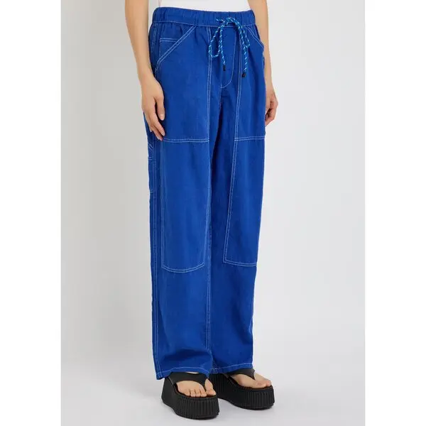 Rag & Bone Loose Straight-leg Linen Pants