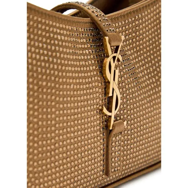Saint Laurent Minimalist Silk Bag - Brown