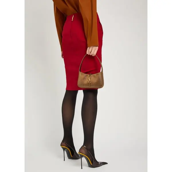 Saint Laurent Minimalist Silk Bag - Brown