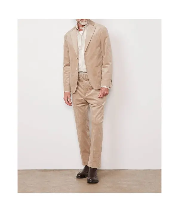 Officine Générale Long-sleeved Blazer With A Notched Lapel