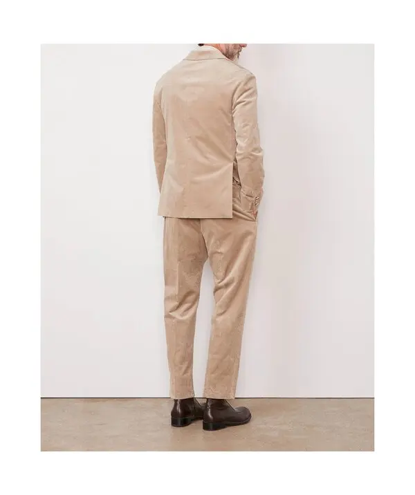 Officine Générale Long-sleeved Blazer With A Notched Lapel