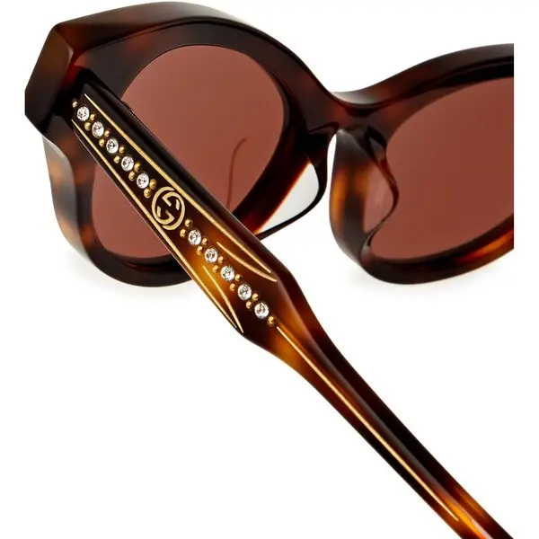 Gucci Patterned-frame Sunglasses