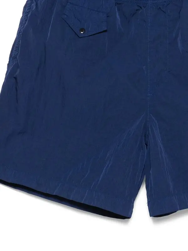 C.P. COMPANY Logo-embroidered Swim Shorts