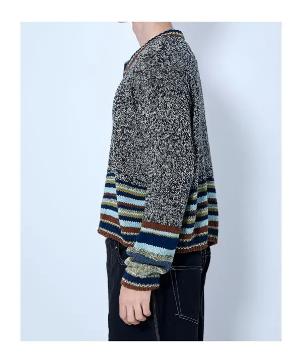 STORY MFG. Long-sleeve Knit Cardigan