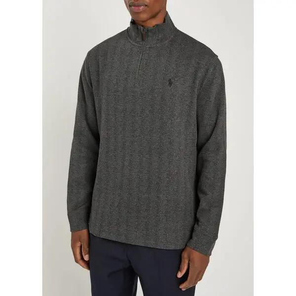 Polo Ralph Lauren Pure Cotton Stand-up Collar Sweatshirt