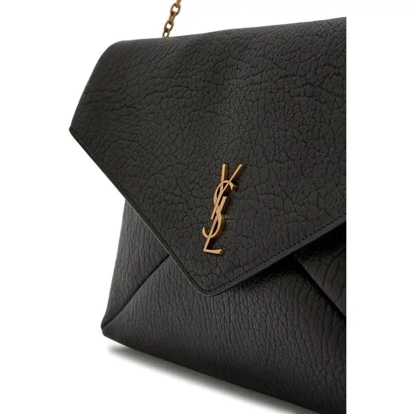 Saint Laurent Litchi Grain Shoulder Bag
