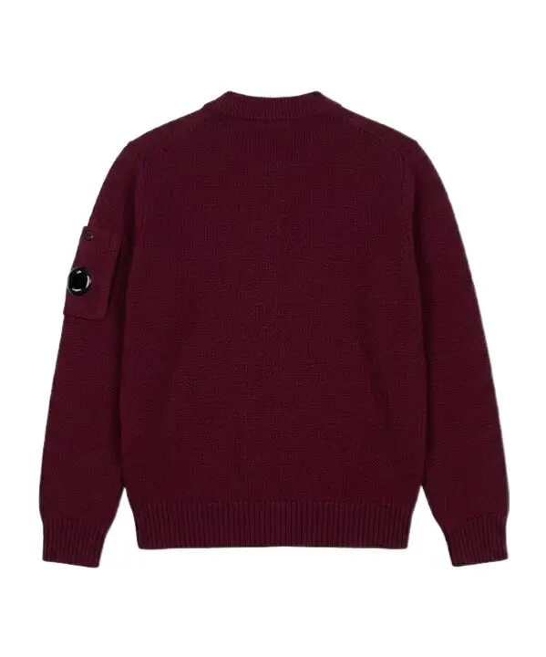 C.P. COMPANY Long-sleeved Crew-neck Knit Top