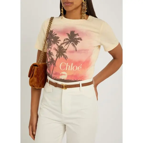 Chloé Thin Strap Casual Belt