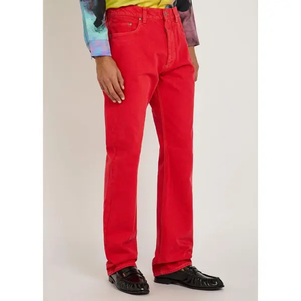 Versace Mid-rise Straight-leg Jeans