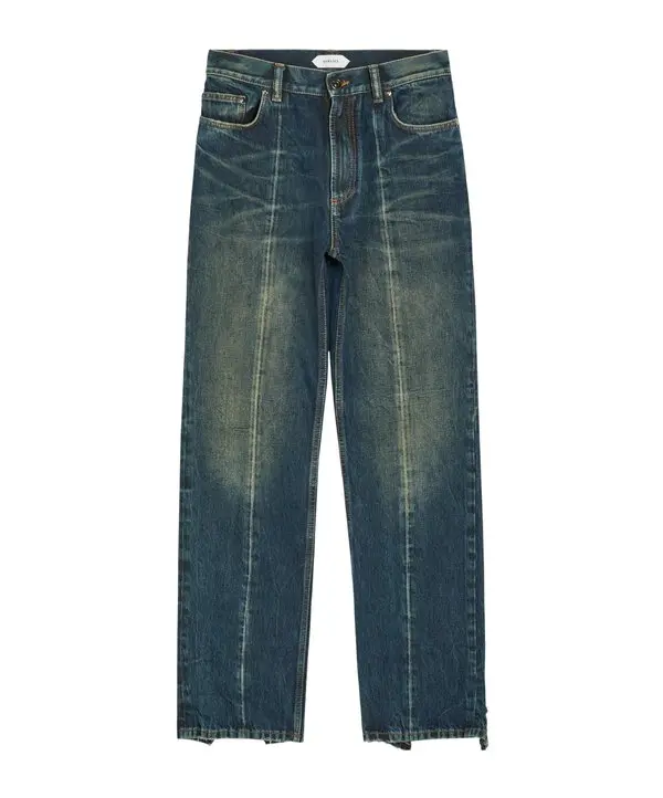 Versace Mid-rise Straight-leg Jeans