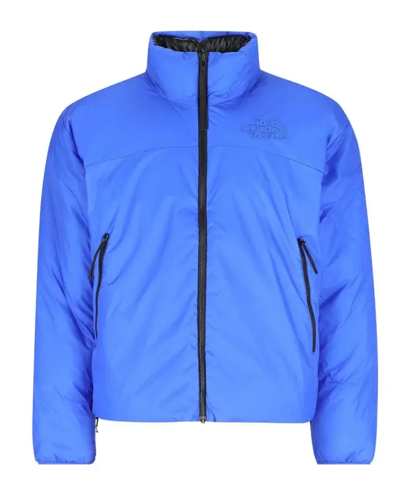 The North Face Reversible Stand-collar Down Jacket - Blue-black