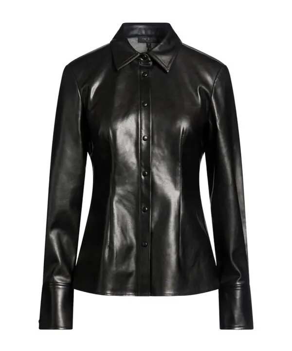 Rag & Bone Solid-color Long-sleeve Shirt