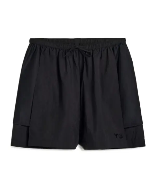 Y3 Logo Printed Shorts