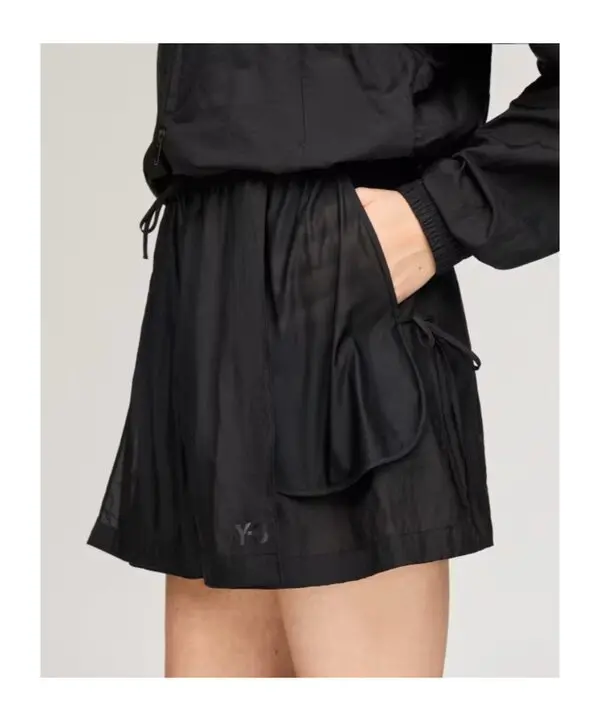 Y3 Logo Printed Shorts