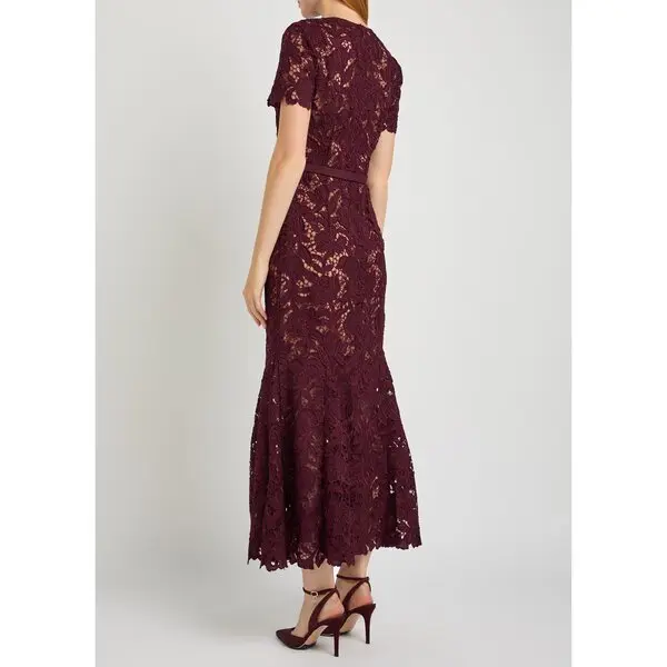 SELF-PORTRAIT Floral Lace Dress