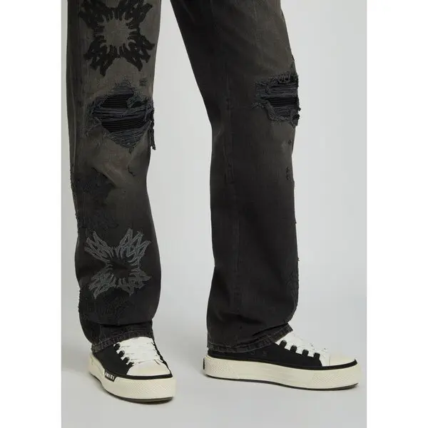 Amiri Mid-rise Straight-leg Jeans