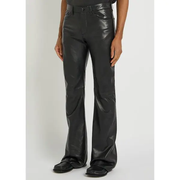 Acne Studios Leather Trousers