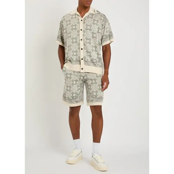 Amiri Simple Cotton Mixed Shorts