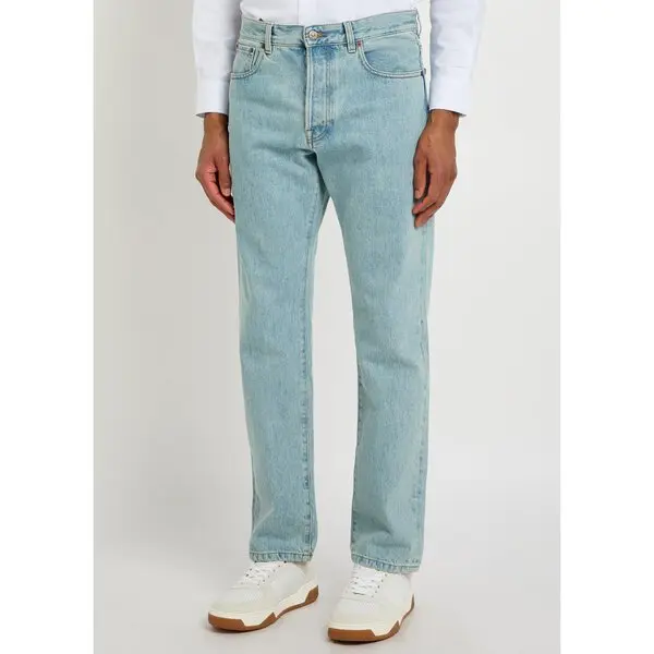 Valentino Garavani Mid-rise Straight-leg Jeans
