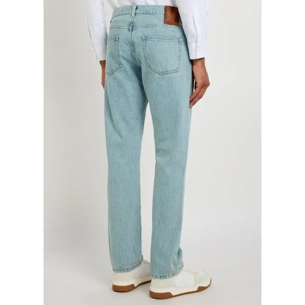 Valentino Garavani Mid-rise Straight-leg Jeans
