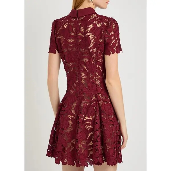 SELF-PORTRAIT Lace Mini Dress