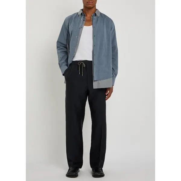 MAISON MARGIELA Drawstring Straight-leg Trousers