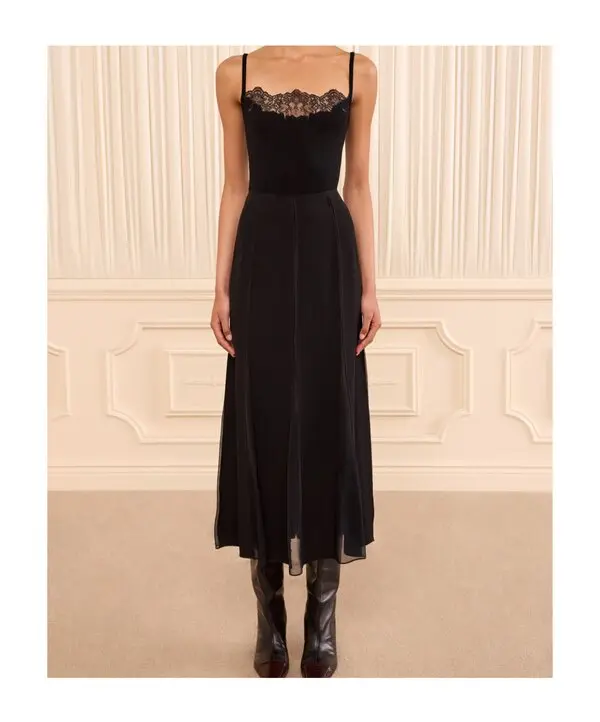 Ulla Johnson Pleated Skirt - Black