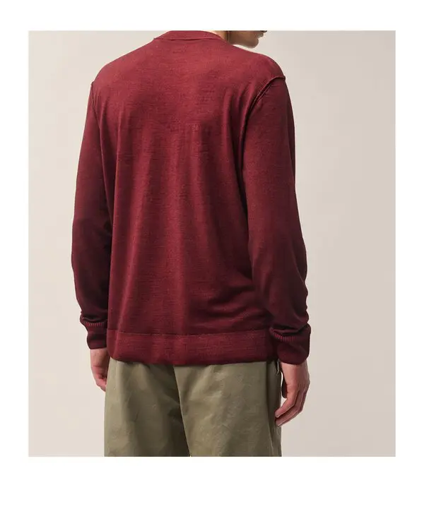 C.P. COMPANY Lens-detail Raglan-sleeve Sweater