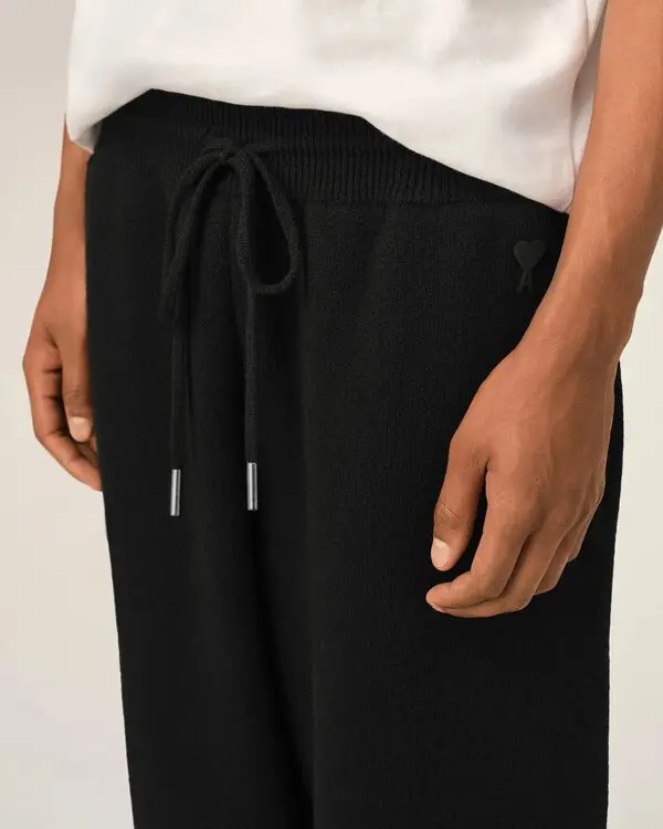 AMI Paris Elastic-waist Sweatpants