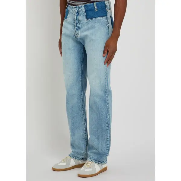 MAISON MARGIELA Wash-processed Straight-leg Jeans