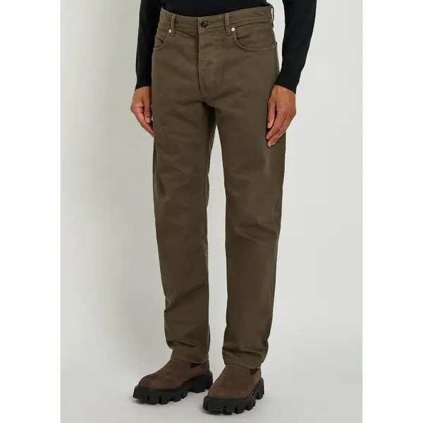 Stone Island Straight-leg Casual Trousers