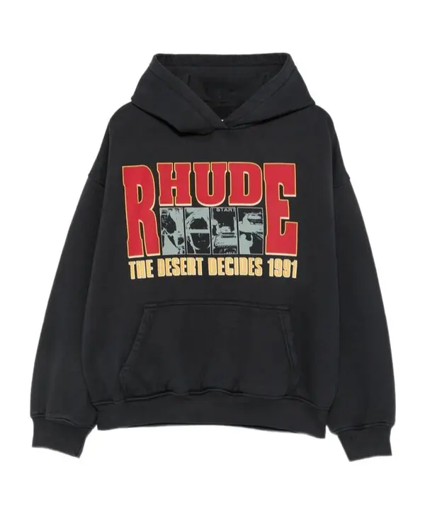 Rhude Long-sleeve Sweatshirt - Black
