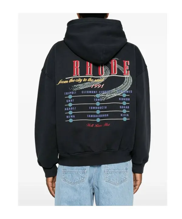 Rhude Long-sleeve Sweatshirt