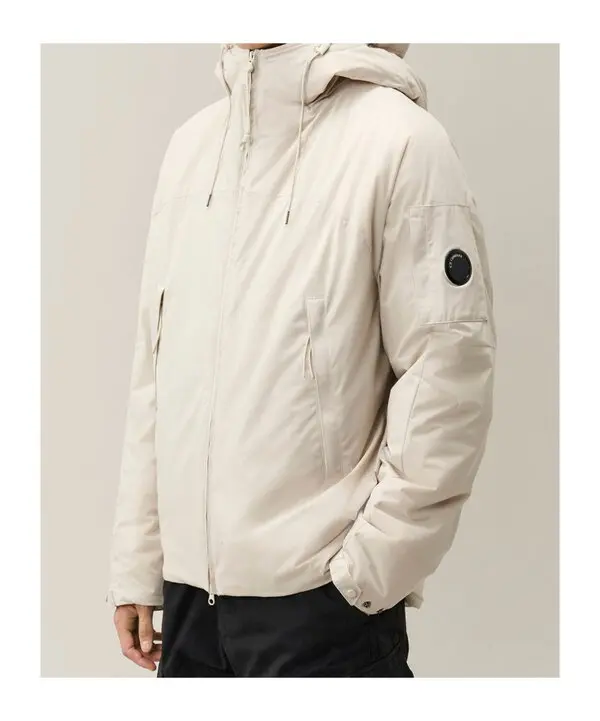 C.P. COMPANY Lens-detail Drawstring-hood Jacket