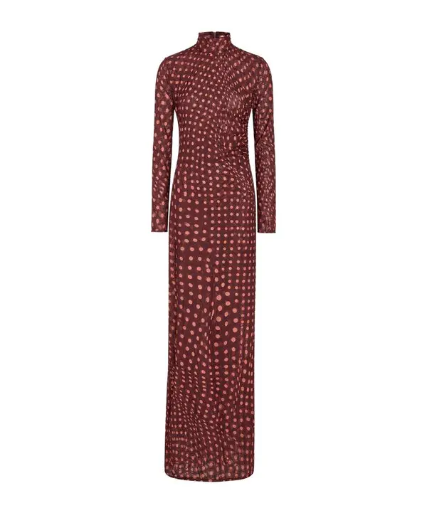 Stella McCartney Polka Dot Tulle Skirt - Red