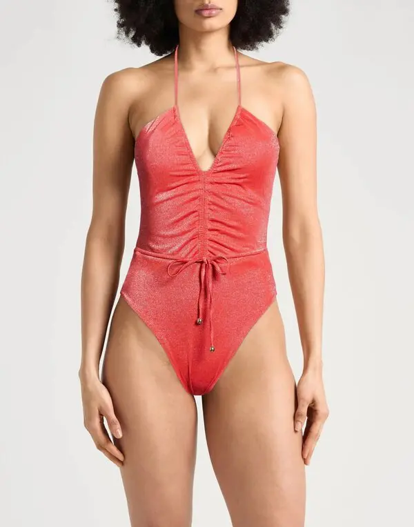 Max Mara Metallic One-piece Swimsuit