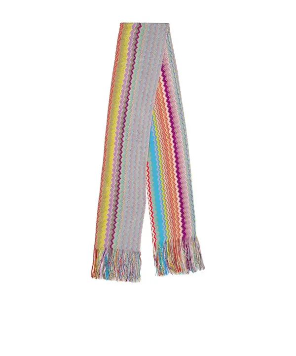Missoni Tassel Scarf - Red