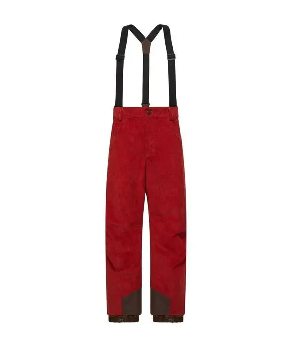 Moncler Corduroy Insulated Ski Bib