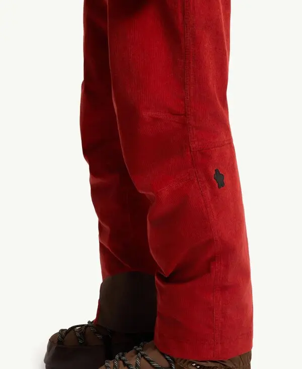 Moncler Corduroy Insulated Ski Bib