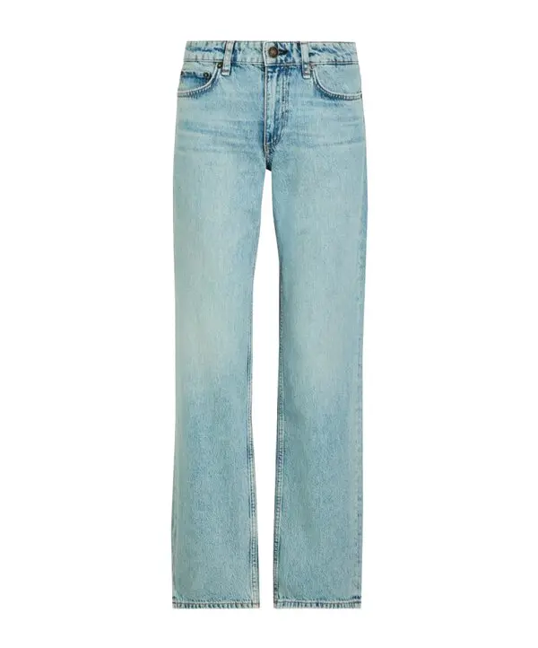 Rag & Bone Low-rise Straight-leg Jeans