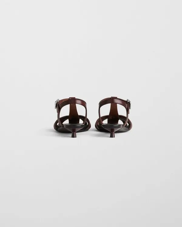 Phoebe Philo Leather Fisherman Sandals