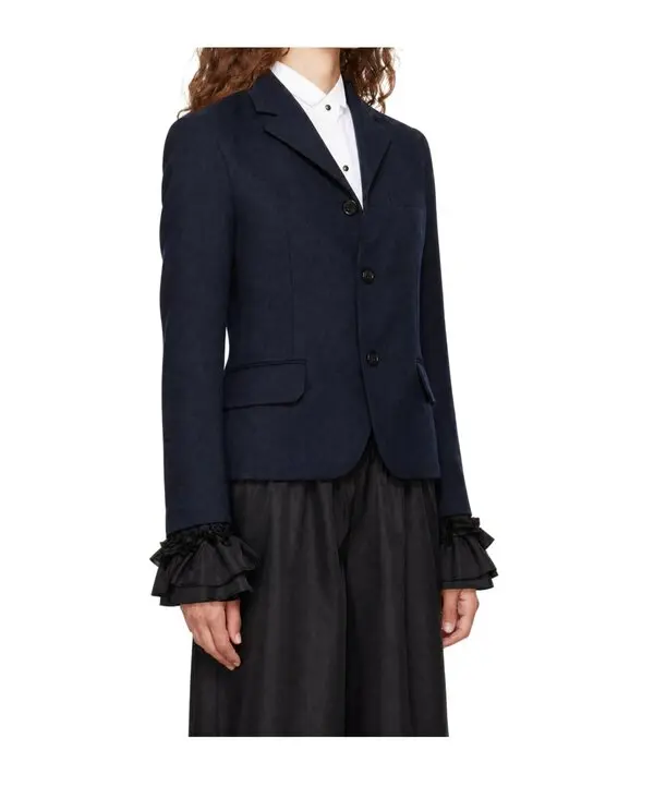 Comme Des Garçons Single-breasted Coat