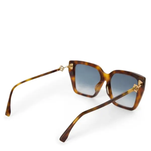 Fendi Thick-frame Square Sunglasses