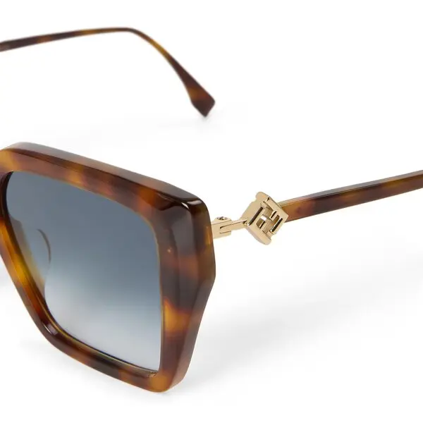 Fendi Thick-frame Square Sunglasses