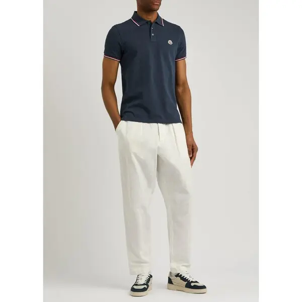 Moncler Cotton Short-sleeve Polo