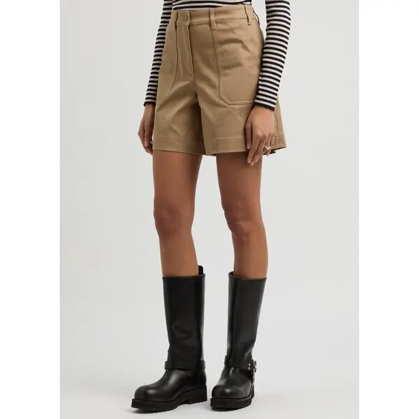 Moncler Cotton Chino Shorts