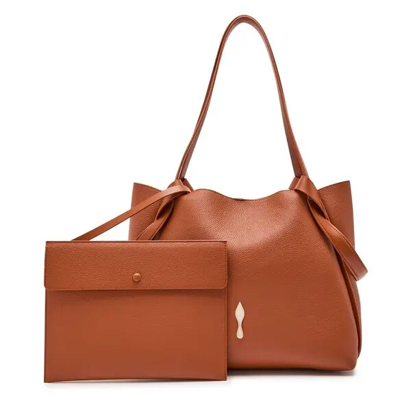 CHRISTIAN LOUBOUTIN Grain Leather Handbag
